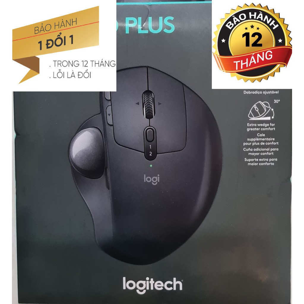 Chuột Trackball Không Dây Logitech MX ERGO S Plus - Xám Đen - Type C ...