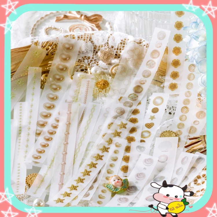 Sticker Vintage Gói 15 Dây Vintage Retro Trang Trí Sổ Tay Nhật Ký ...