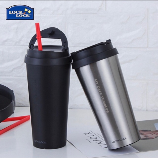 [LOCK&LOCK CHÍNH HÃNG] LY GIỮ NHIỆT INOX CLIP TUMBLER LHC4151 [540ML ...