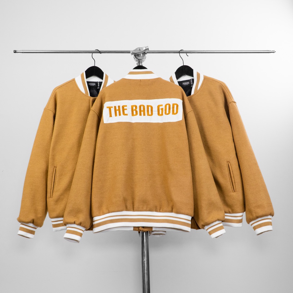 Áo khoác bomber varsity jacket The Bad God Sign | Shopee Việt Nam