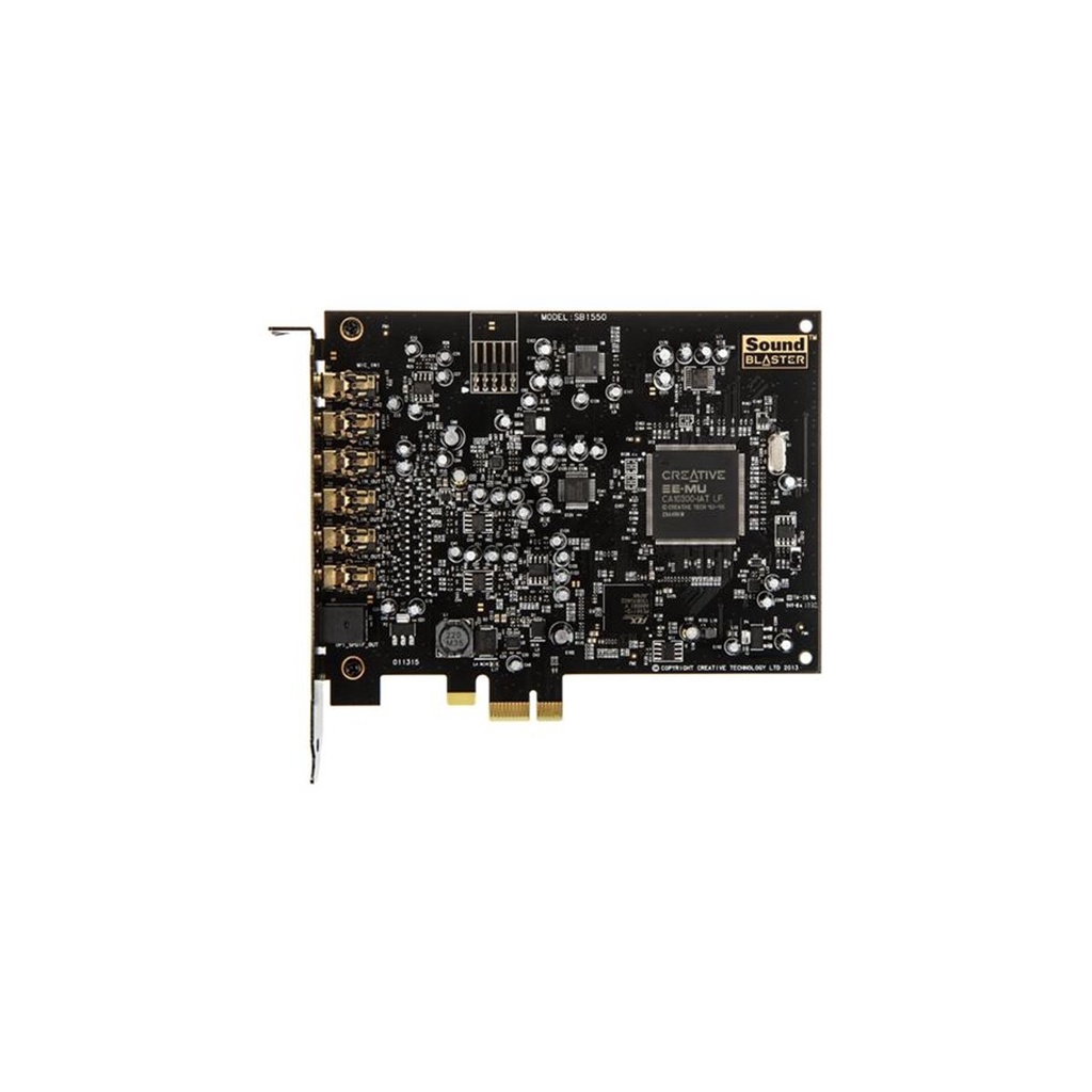 Card âm thanh Creative Sound Blaster Audigy RX (7.1PCIe) SB1550 | Shopee Việt Nam