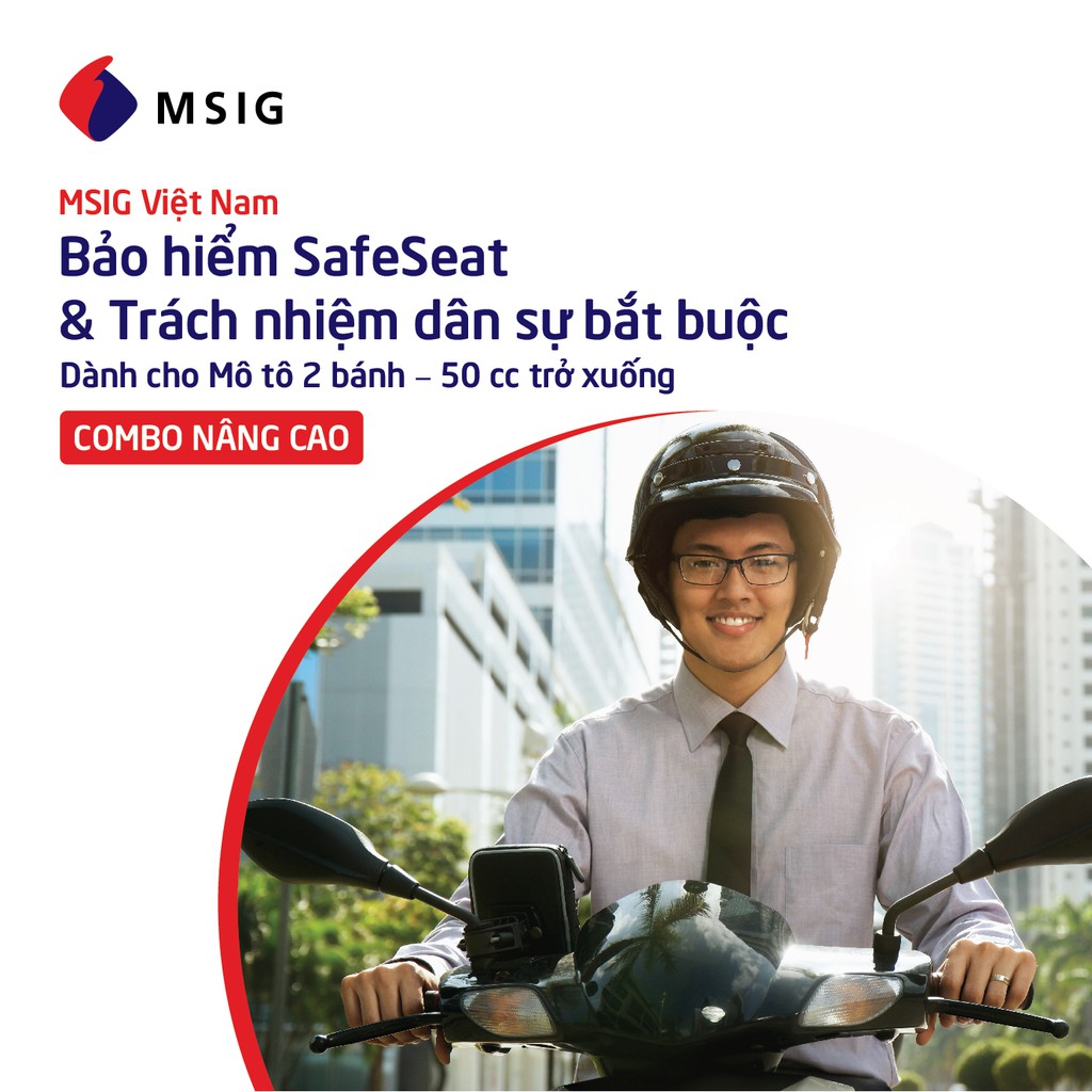 Toàn Quốc [E-Voucher] Combo BH người ngồi trên xe MSIG SafeSeat Gói ...