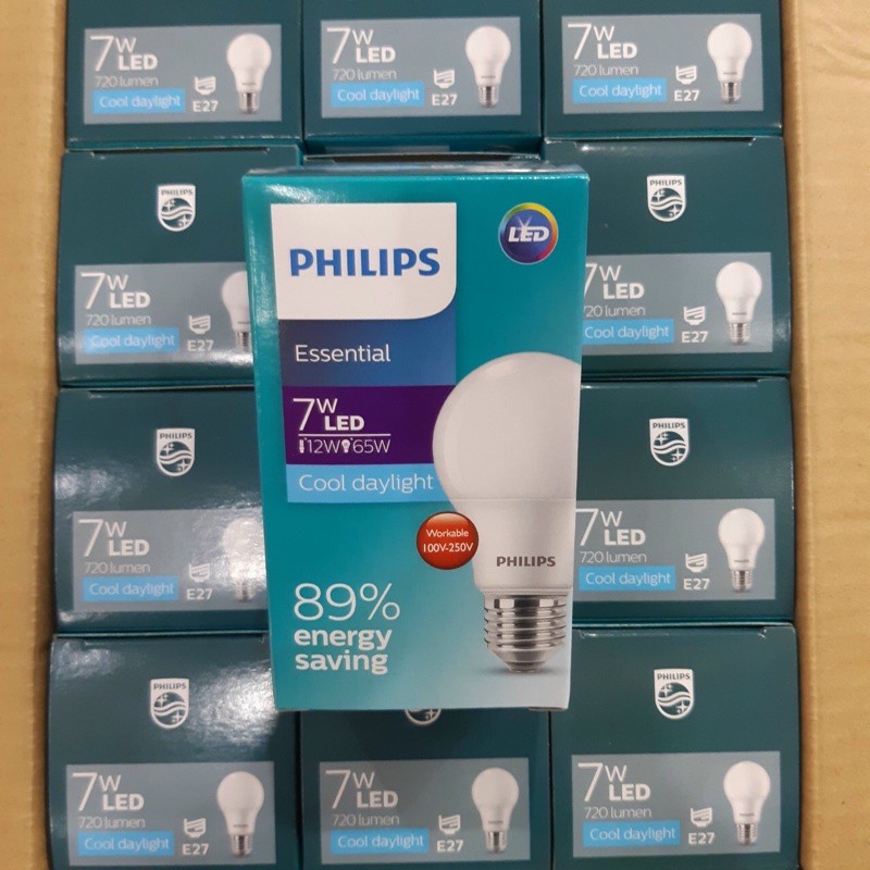 Bóng đèn LED Bulb Essential công suất 5w 7w 9w 11w 13w đui E27 loại rẻ tiền |Philips chính hãng ...