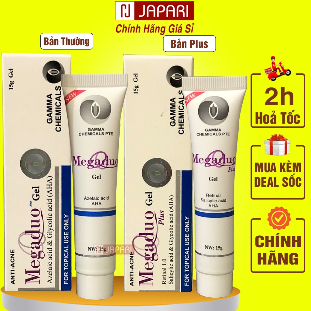Megaduo Gel Plus Chấm Mụn CHÍNH HÃNG - Kem Mụn Ẩn, Thâm, Trứng Cá Derma ...