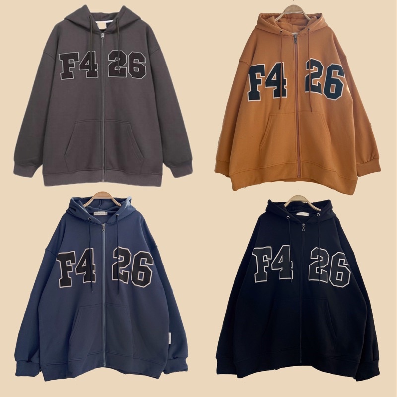 Áo Khoác Nỉ Bông Hoodie Zip F426 Unisex Nam/Nữ (Ảnh Thật) ZZ_Ulzzang | Shopee Việt Nam