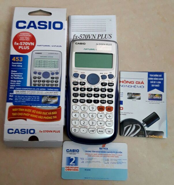 Máy tính Casio FX-570VN PLUS | Shopee Việt Nam
