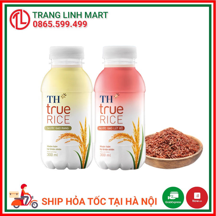 Nước Gạo Lứt Đỏ TH true RICE 300 ml | Shopee Việt Nam
