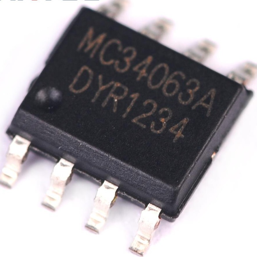 MC34063A hoặc 063AC DC/DC SOP-8 MC34063 063AC IC điều khiển mạch nguồn +DC sang -DC | Shopee ...