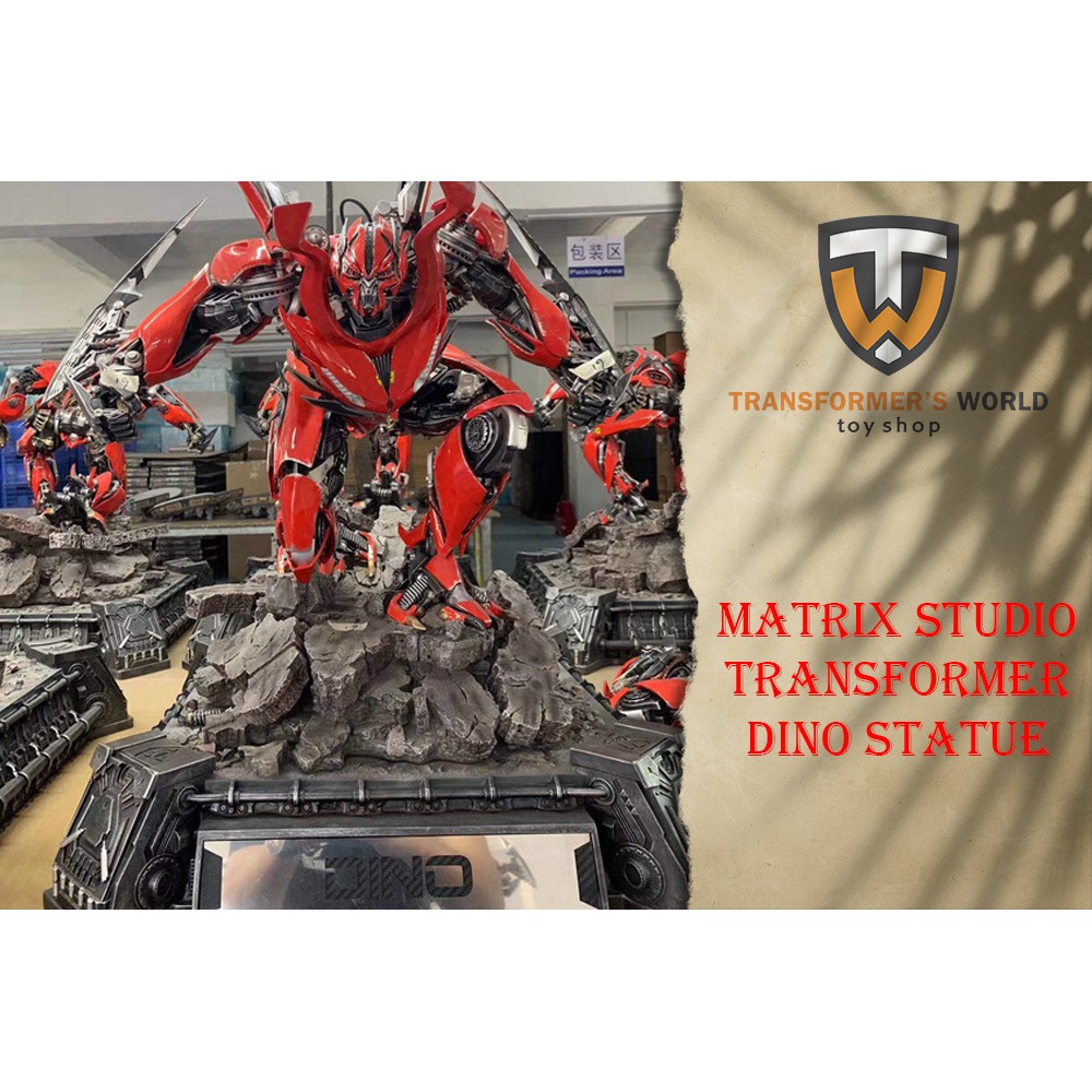 Mô hình cao cấp Matrix Studio Transformers Dino Statue | Shopee Việt Nam