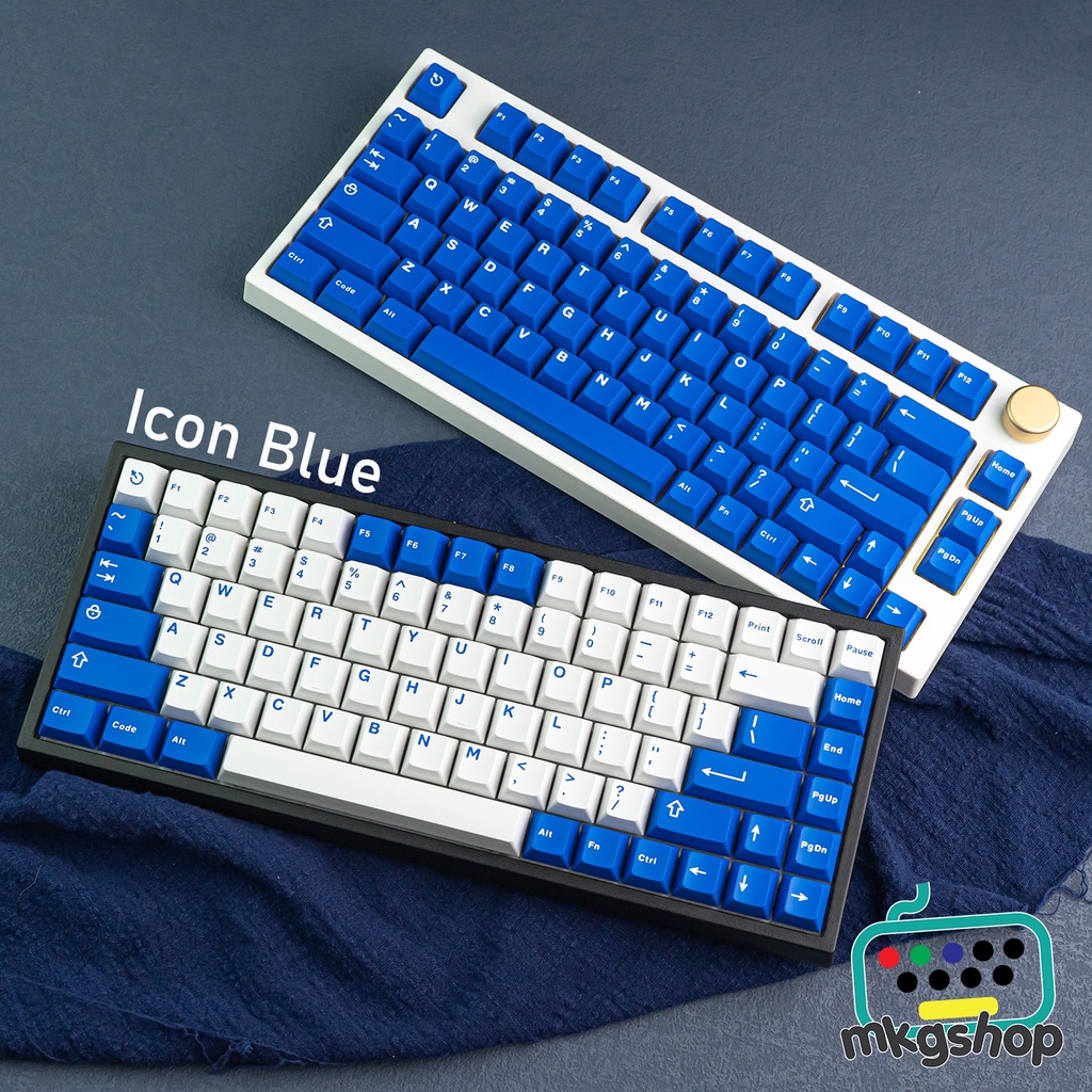 Keycap GMK Classic Blue clone, nhựa doubleshot, cherry profile màu cực ...