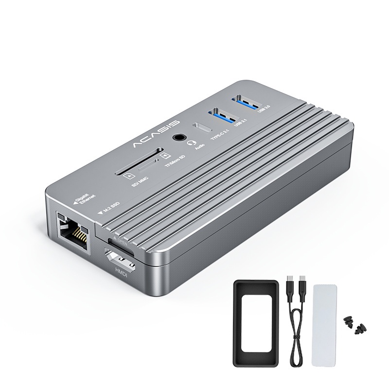 Acasis Bộ Chuyển Đổi Ổ Cứng hub 10 Trong 1 m.2 ssd usb-c gen2 10gbps ...