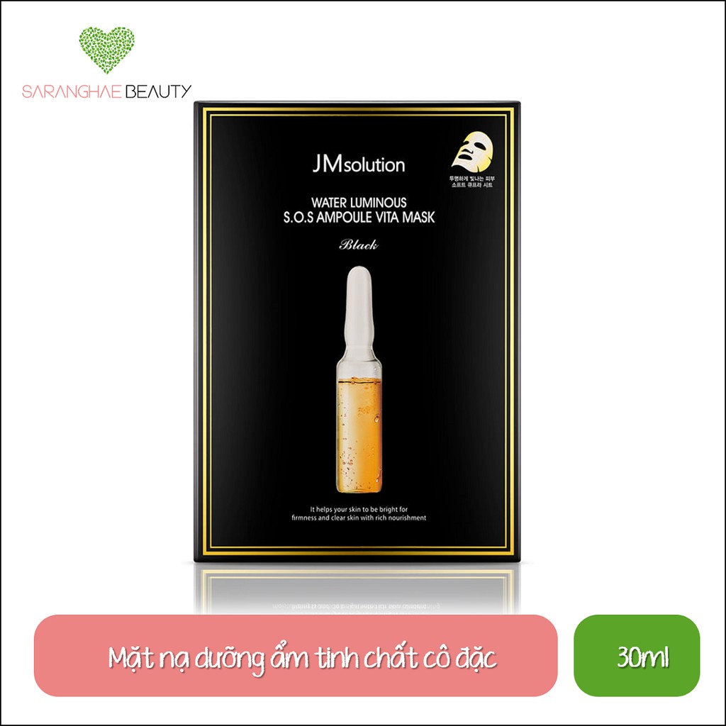 Mặt Nạ Dưỡng Ẩm Từ Vitamin và SOS Ampoule Jmsolution 30ml | Shopee Việt Nam