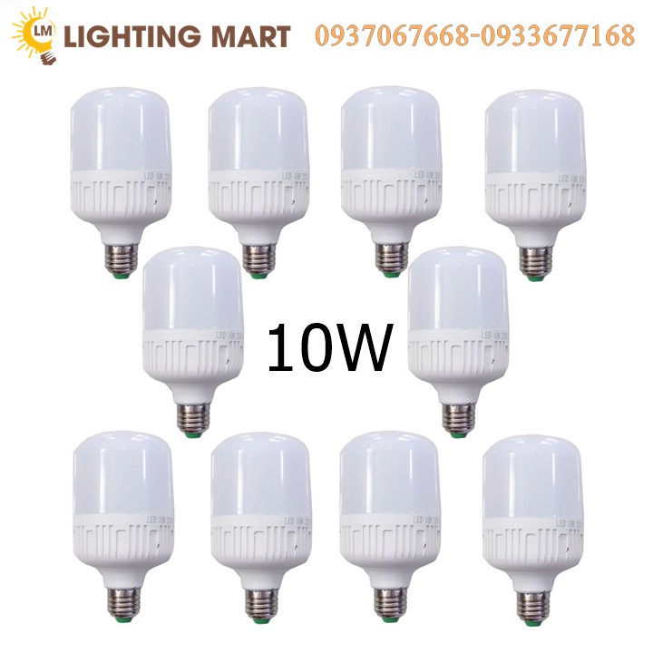 COMBO 10 ĐÈN LED BÚP 10W GIÁ TỐT - LIGHTING MART | Shopee Việt Nam