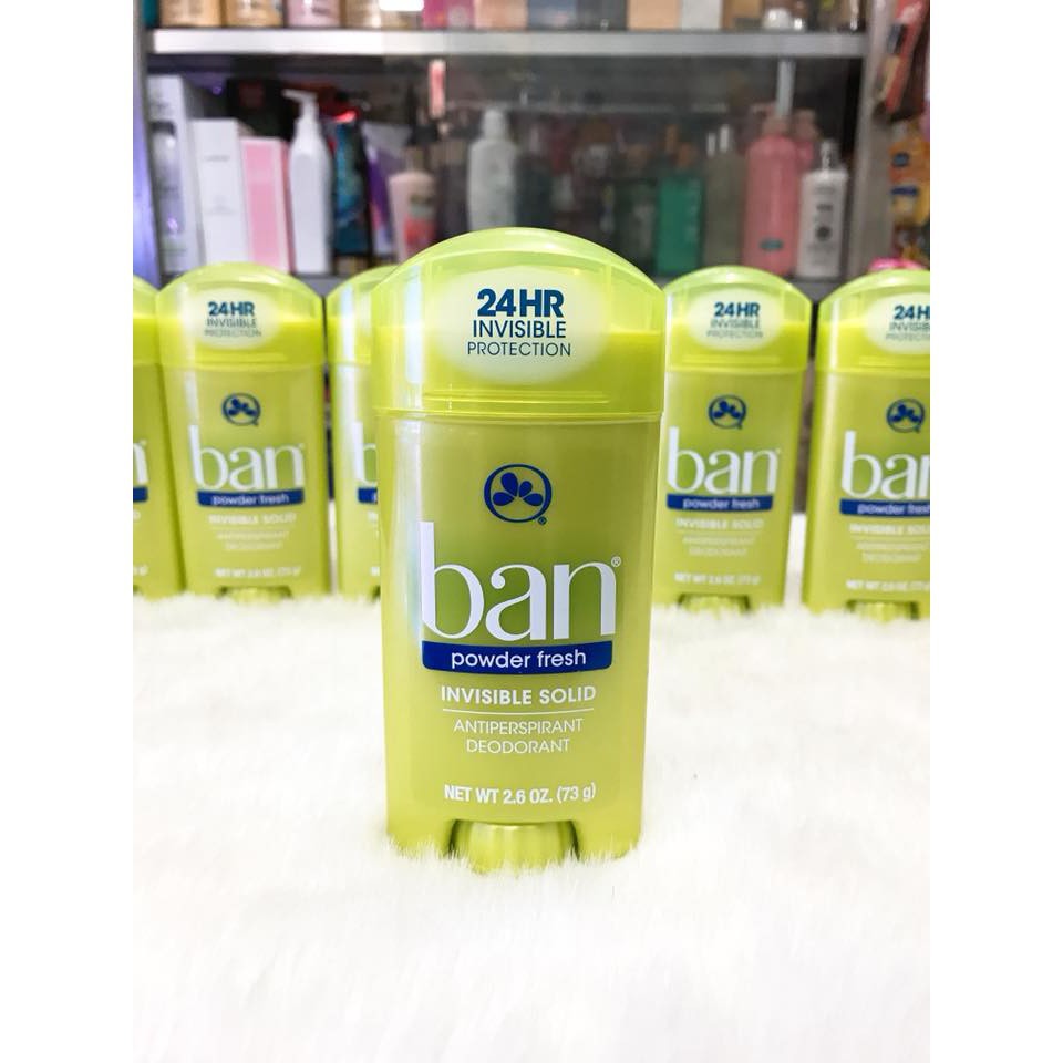 Sáp lăn khử mùi BAN Ivisible Solid (73g) | Shopee Việt Nam