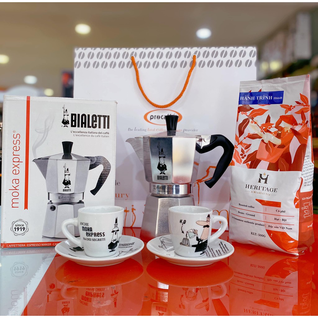 Cà phê nguyên chất Robusta Arabica Cà phê hạt/bột pha máy Heritage Hành ...