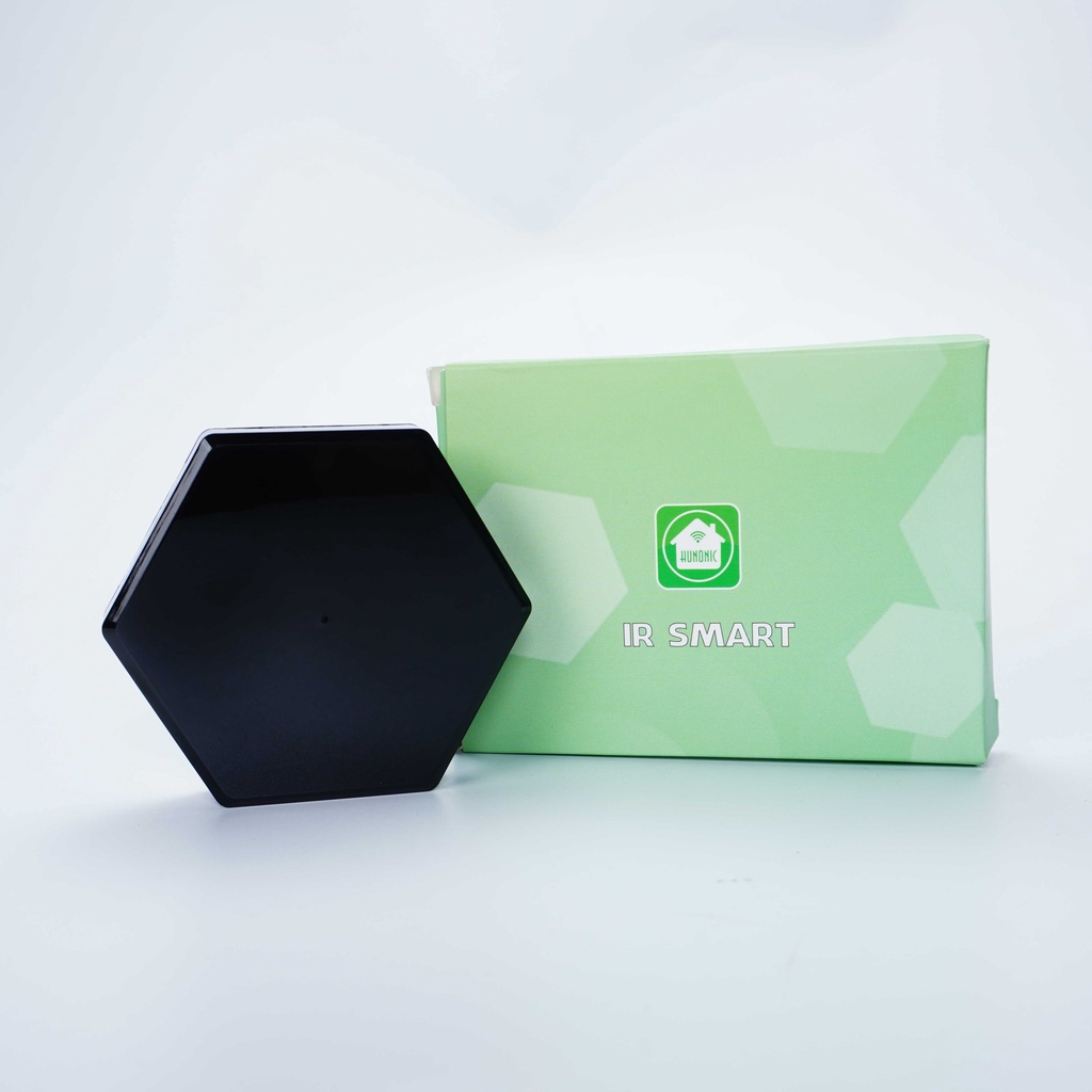 Bộ điều khiển tivi điều hoà từ xa bằng điện thoại wifi Hunonic IR Smart ...