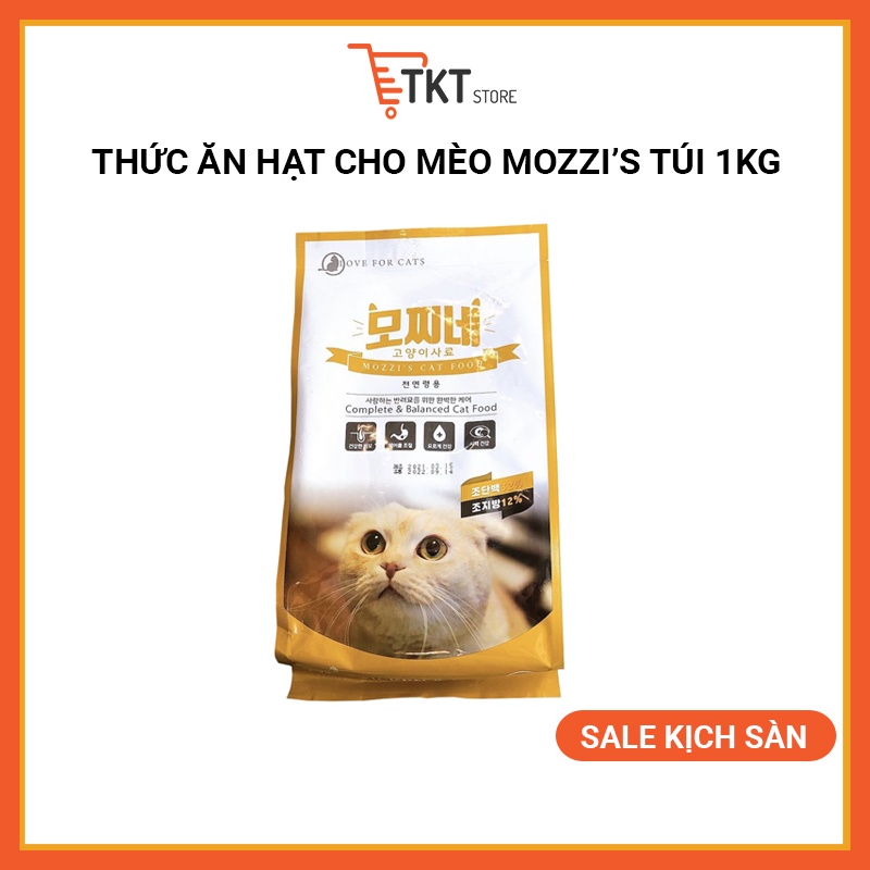 [Túi hãng – 1Kg] Thức ăn hạt cho mèo Mozzi’s Cat Food Hàn Quốc - 1kg ...
