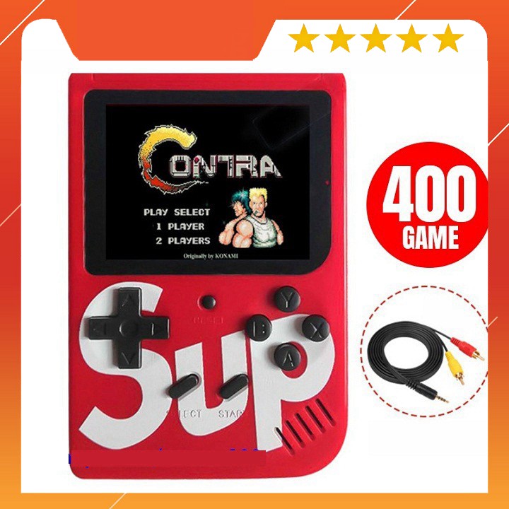 Máy Chơi Game SUP 400 SUP400 Cầm Tay G1 Plus 400 In 1 - HƠN 400 TRÒ ...