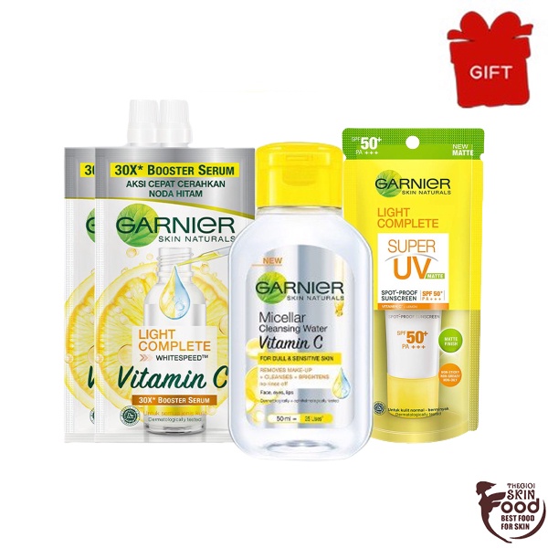 [HB Gift] Set QT Garnier Bộ chăm sóc da toàn diện (HÀNG TẶNG KHÔNG BÁN ...