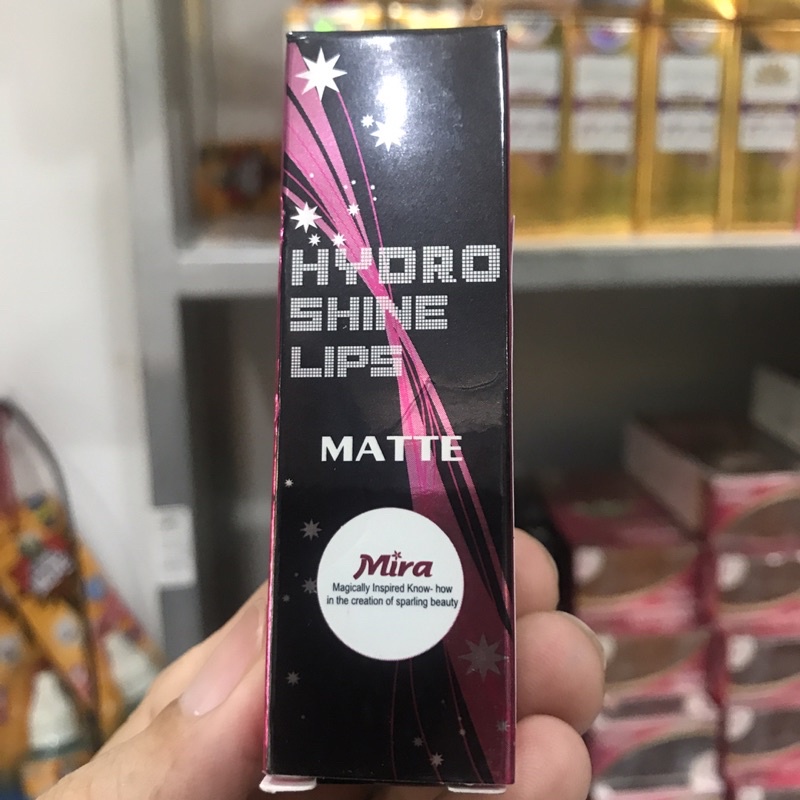 Son Lì Mira Hydro Shine Lips 4g | Shopee Việt Nam