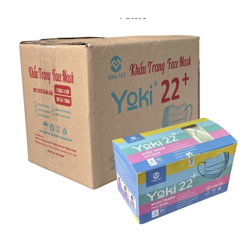 Yoki 22+ thùng 300 cái (6hộp *50cái) | Shopee Việt Nam