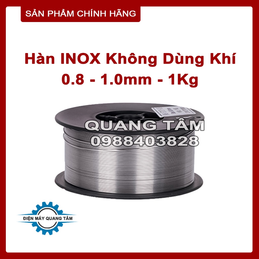 Cuộn Dây Hàn MIG INOX 308 Lõi Thuốc 1Kg - 0.8/1.0mm (Không Dùng Khí) cho Máy Hàn MIG [Chính Hãng ...