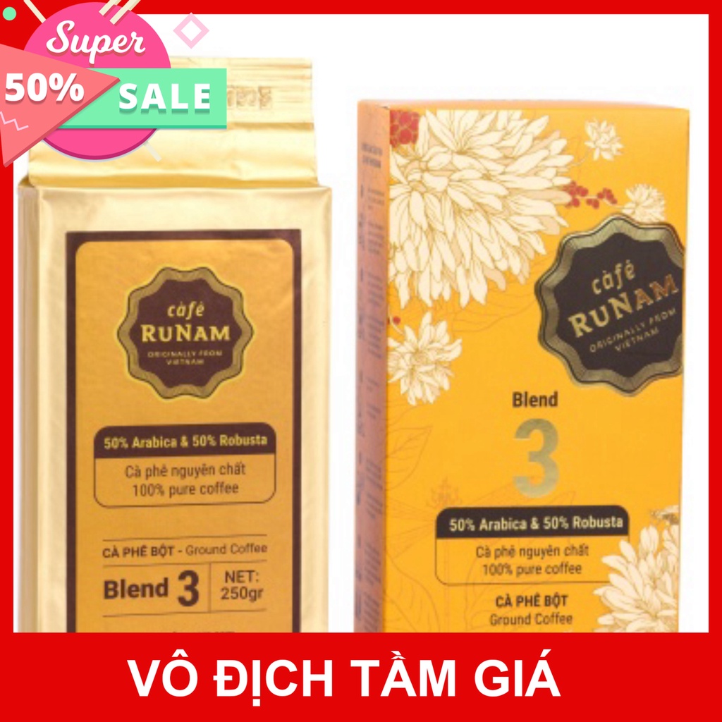 CÀ PHÊ RUNAM COFFEE SỐ 3 BỘT LOẠI 250GR | Shopee Việt Nam
