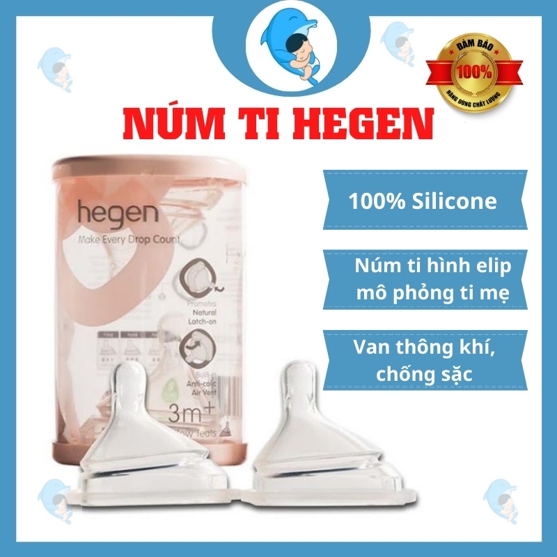 Núm ti Hegen size số 0 1 2 3 Y chính hãng | Shopee Việt Nam