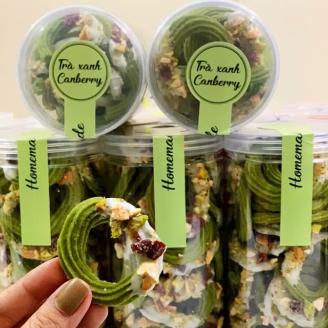 Bánh cookie trà xanh Canberry | Shopee Việt Nam