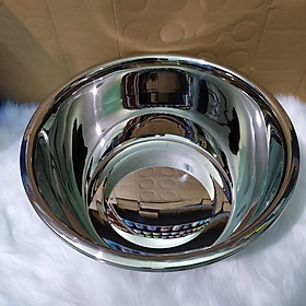 Thau inox không rỉ 22cm, 24cm, 26cm, 30cm | Shopee Việt Nam