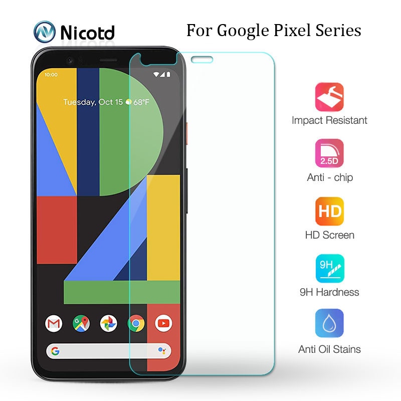 Kính Cường Lực Cao Cấp 9H Cho Google Pixel 4 3 3a 2 Phim Bảo Vệ Màn Hình Cho Google Pixel 5 5XL ...