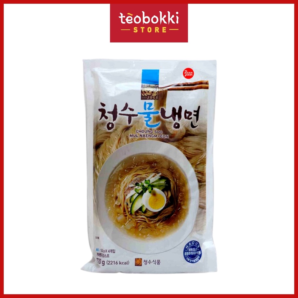 Mì lạnh Hàn Quốc (naengmyeon) Choung Soo 360g, 720g | Shopee Việt Nam