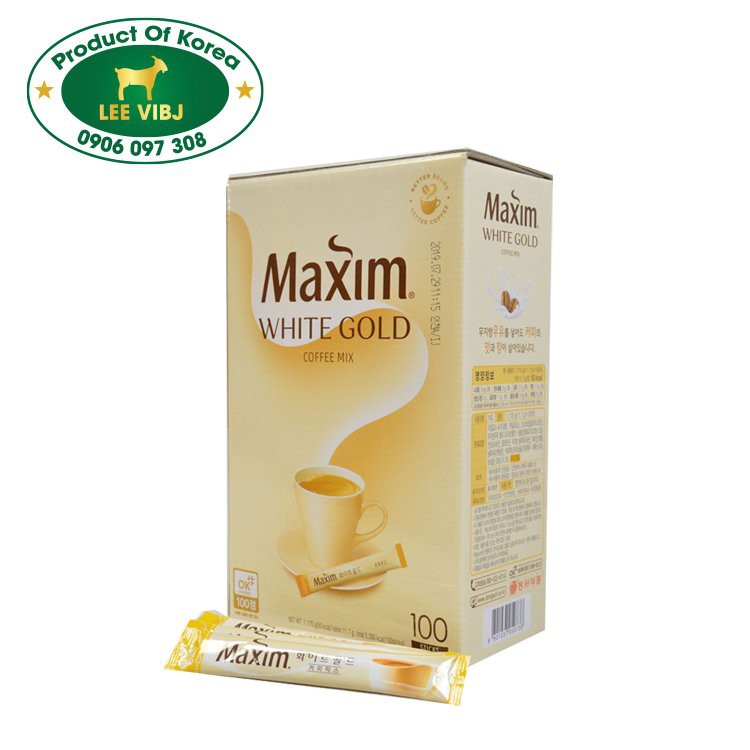 Hộp 100 Gói Cà Phê Hòa Tan Maxim Dongsuh Hàn Quốc | Shopee Việt Nam