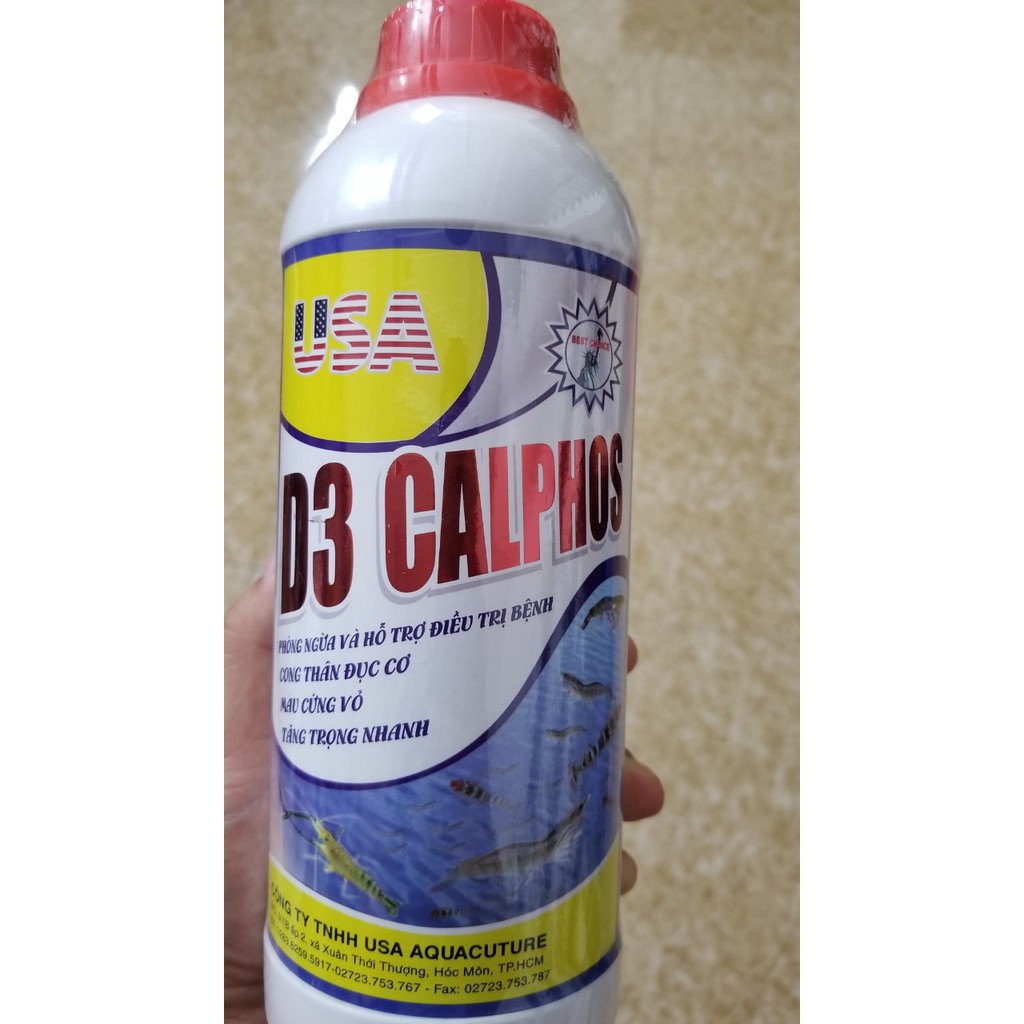 Khoáng cứng vỏ nhanh cho tôm cá D3 Calphos | Shopee Việt Nam