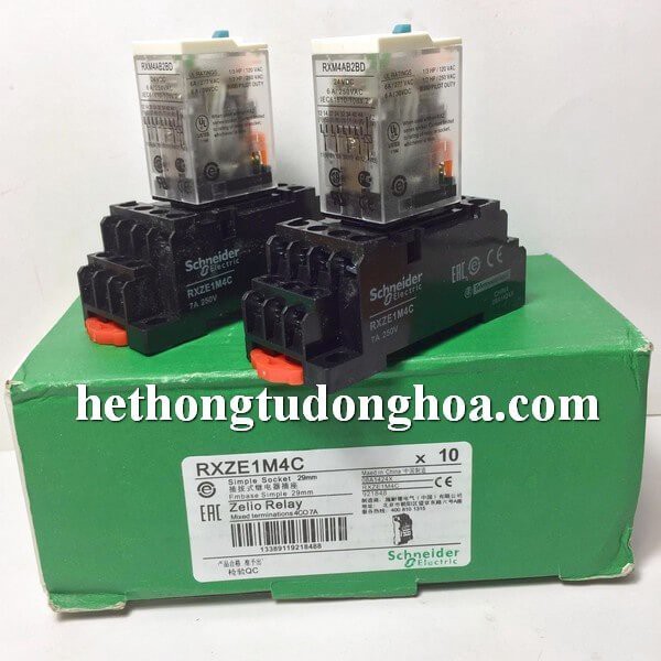 Relay 24VDC Schneider 14 chân | Shopee Việt Nam