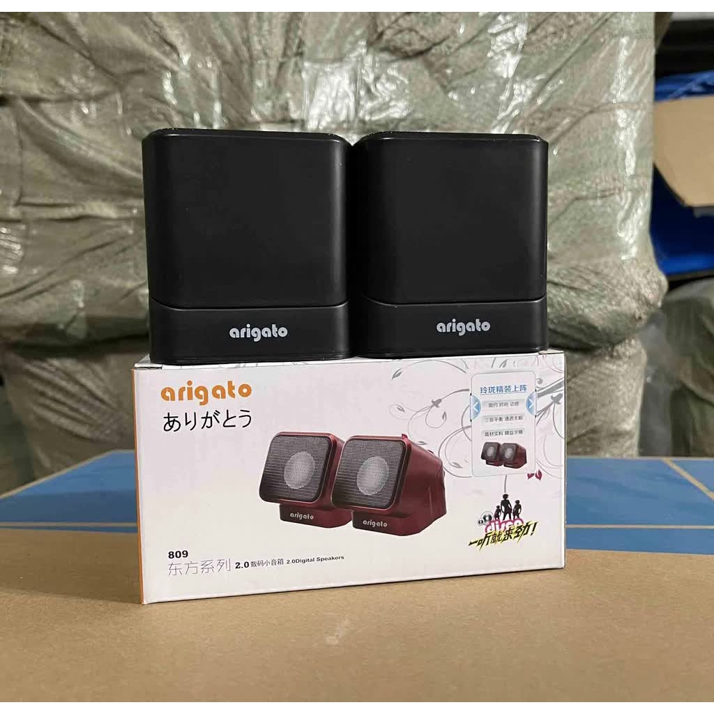 Loa Vi Tính - Loa Máy Tính Mini Arigato 809 Thay đổi được hình dạng. Âm ...
