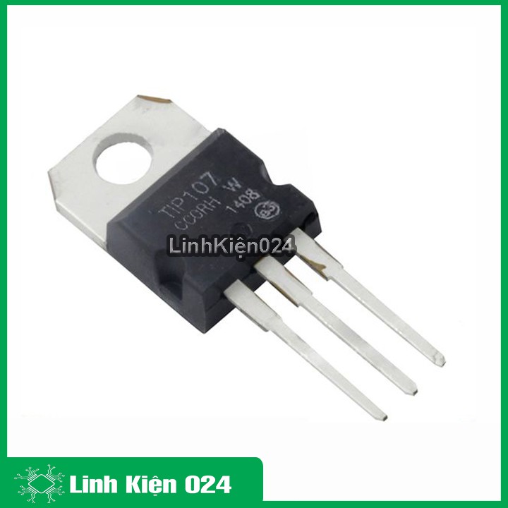 Sản phẩm TIP107 TO-220 PNP 100V 8A 80W Darlington Transistor | Shopee ...