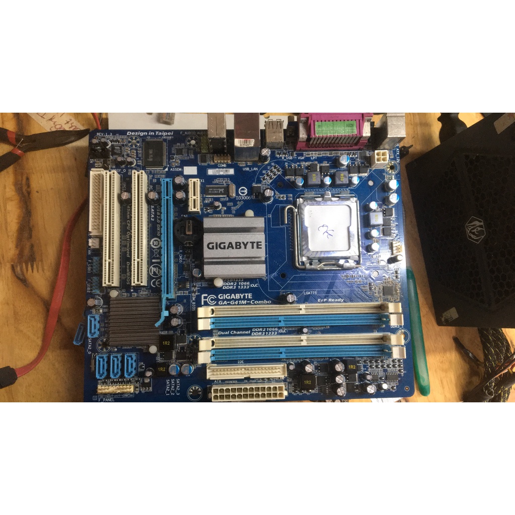 Mainboard lắp ráp máy tính Gigabyte GA-G41M-COMBO | Shopee Việt Nam