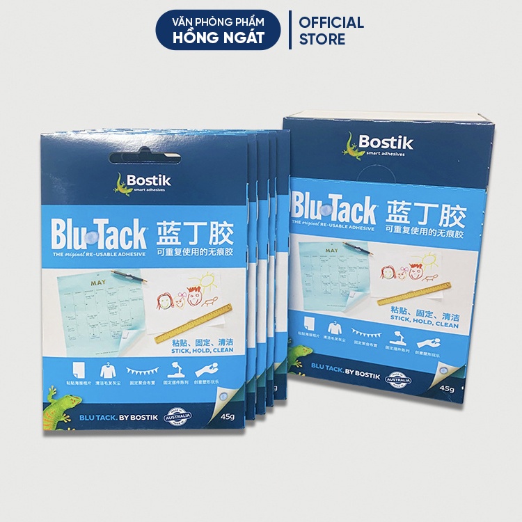 Blutack dán poster 45g, đất sét dính blutack đồ dùng học tập giáo cụ ...