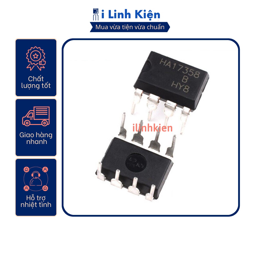HA17358 Dual Op-Am DIP-8 chính hãng Hitachi | Shopee Việt Nam