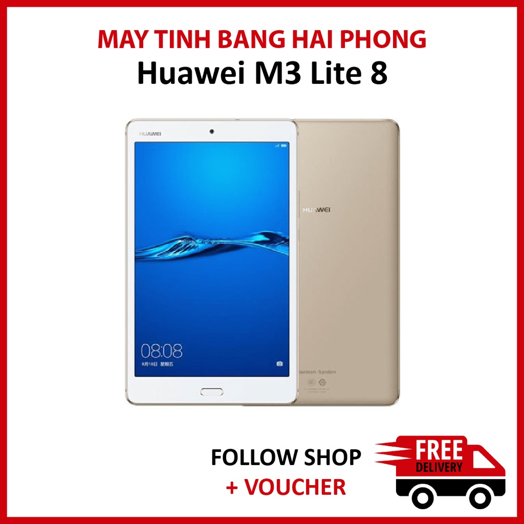Máy tính bảng Huawei M3 Lite 8 loa Harman Kardon màn Full HD | Shopee ...