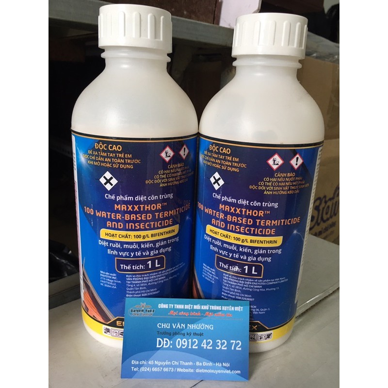 Chế phẩm diệt côn trùng MaxxThor( chai 1 lít) | Shopee Việt Nam
