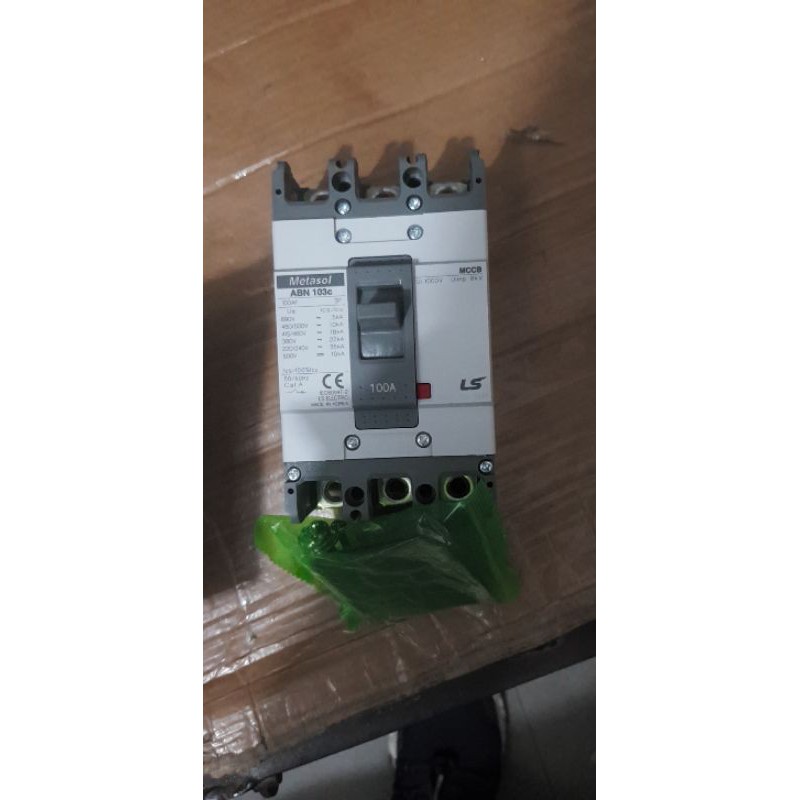 Aptomat atomat LS (Chính hãng) ABN 103c 3 pha 100A 75A | Shopee Việt Nam