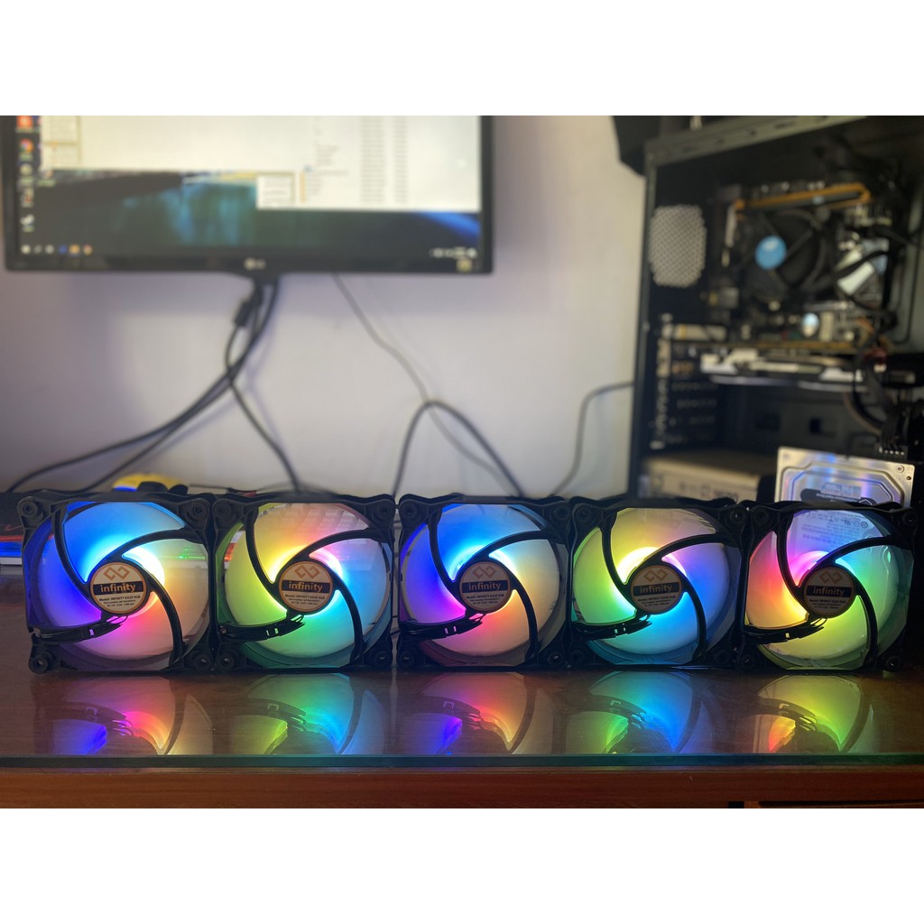 Fan case Infinity Kaze Led RGB 1500 vòng quay | Shopee Việt Nam