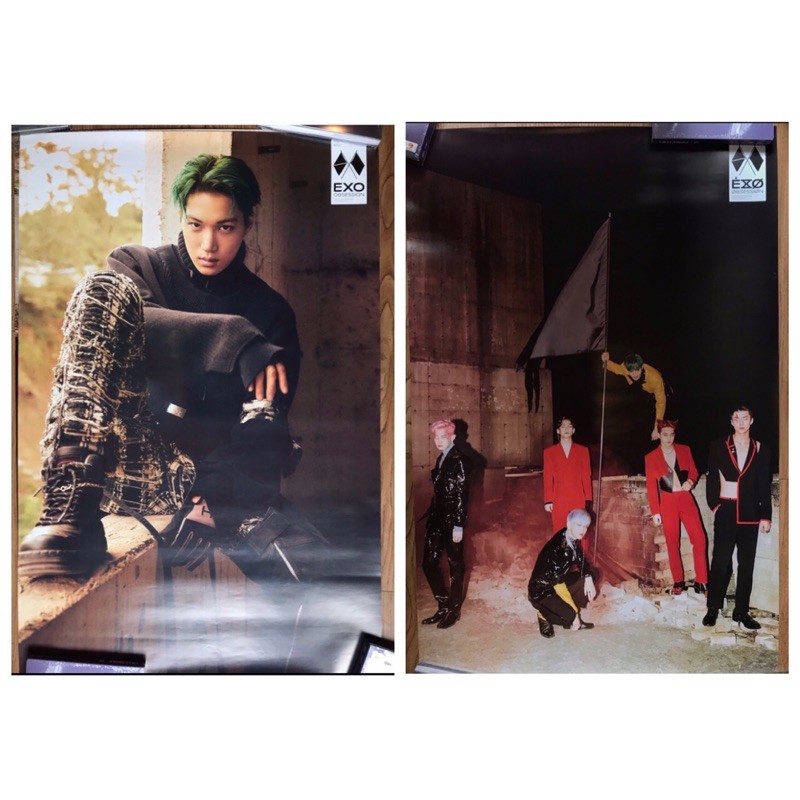 [POSTER] EXO album nhạc Obsession chính hãng | Shopee Việt Nam