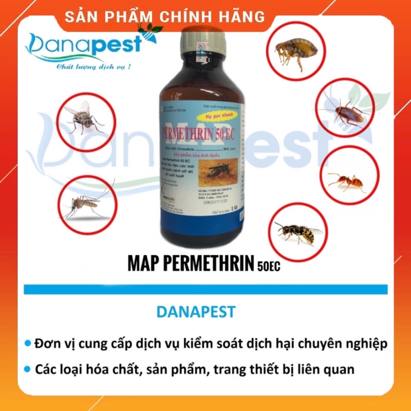 THUỐC DIỆT CÔN TRÙNG - MAP PERMETHRIN 50EC 1L - HOCKLEY INTERNATIONAL - VƯƠNG QUỐC ANH (HÀNG ...