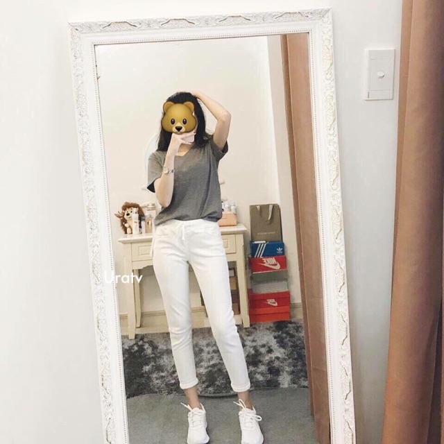 Quần jean chun vnxk | Shopee Việt Nam