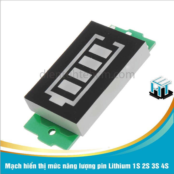 Mạch hiển thị mức năng lượng pin Lithium 1S 2S 3S 4S | Shopee Việt Nam