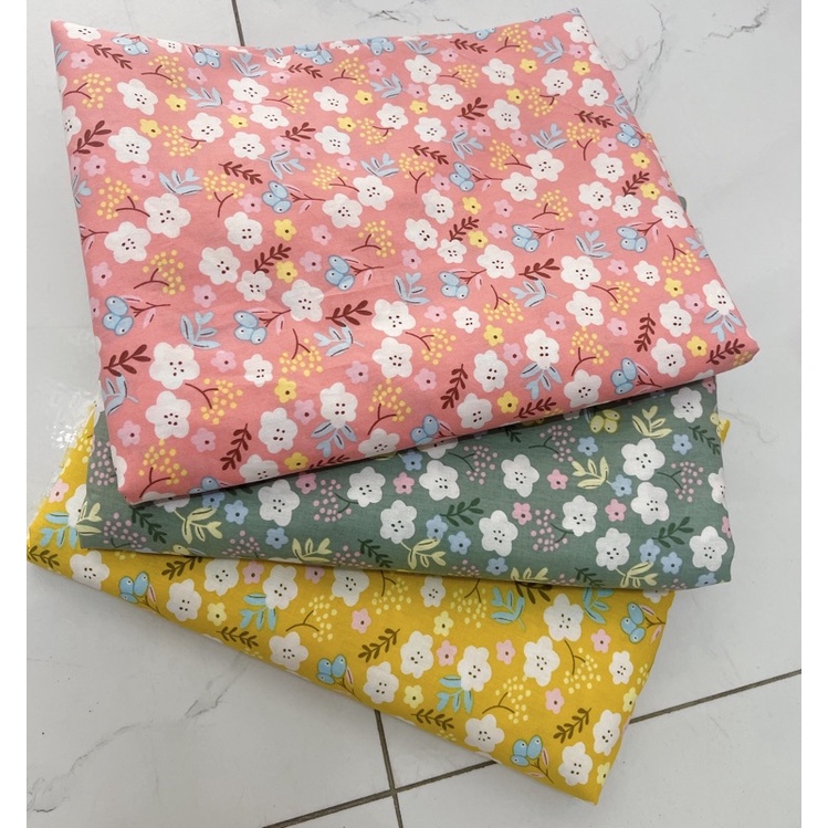 vải thô cotton hoa D21 mềm mát may váy áo | Shopee Việt Nam