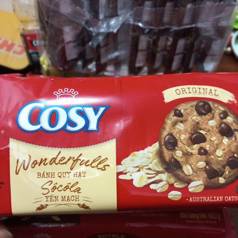 Bánh quy hạt cosy socola yến mạch gói 153g | Shopee Việt Nam